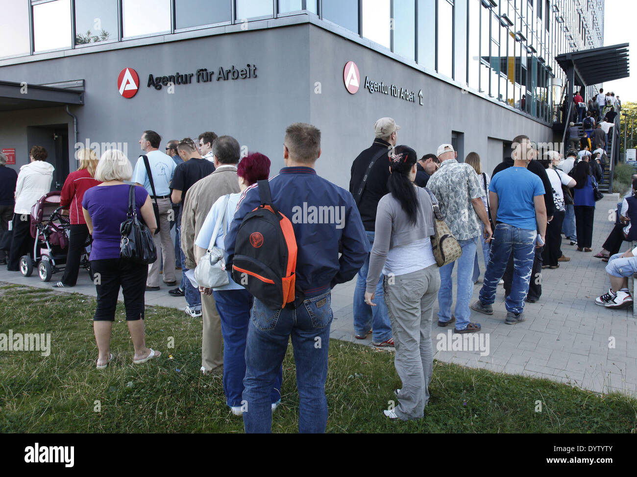 An employment office Stock Photo - Alamy