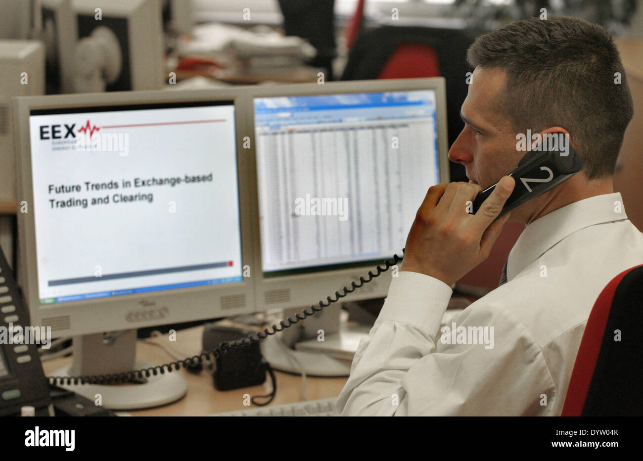 The European Energy Exchange Stock Photo - Alamy