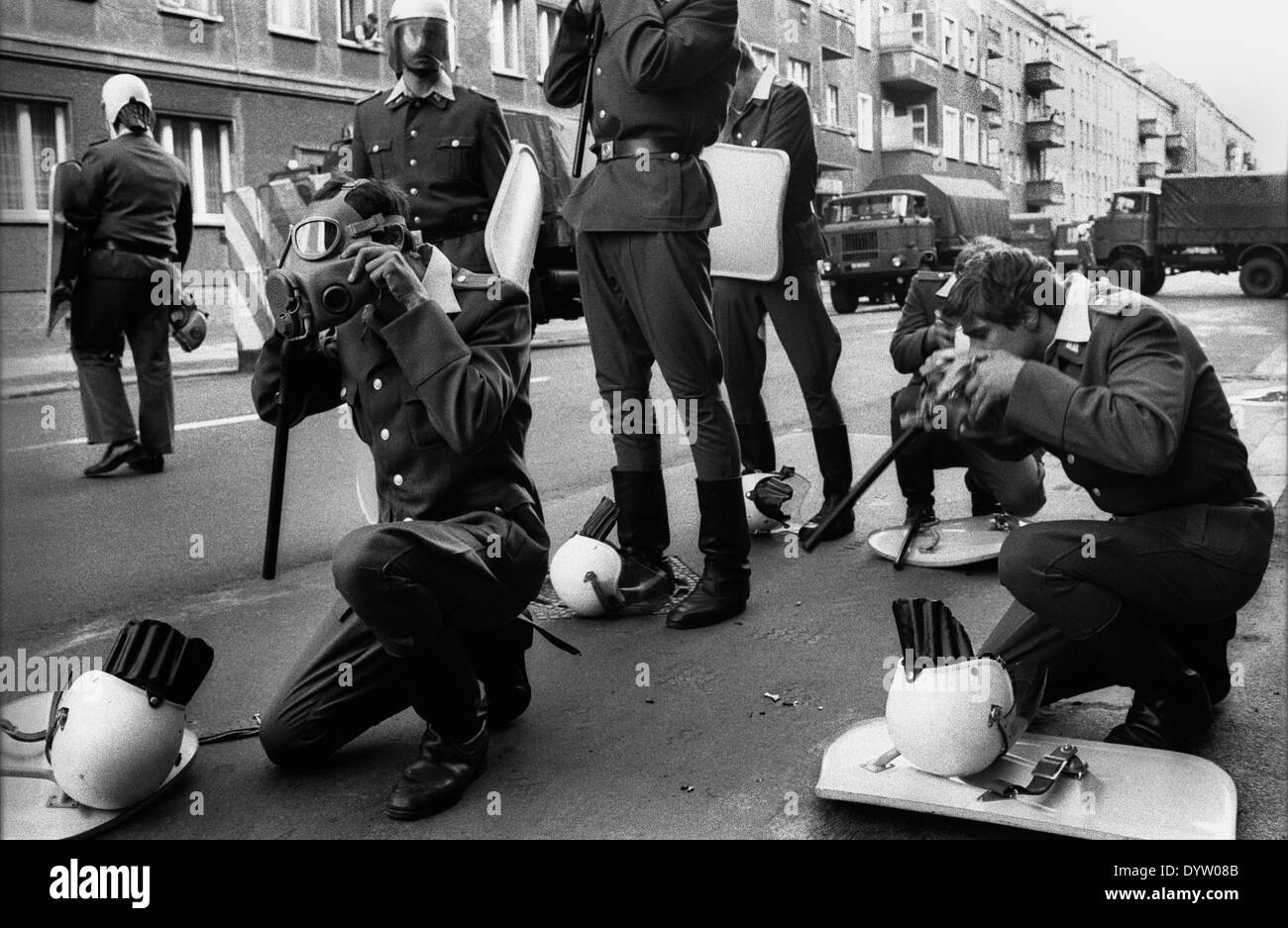 Volkspolizei Black and White Stock Photos & Images - Alamy