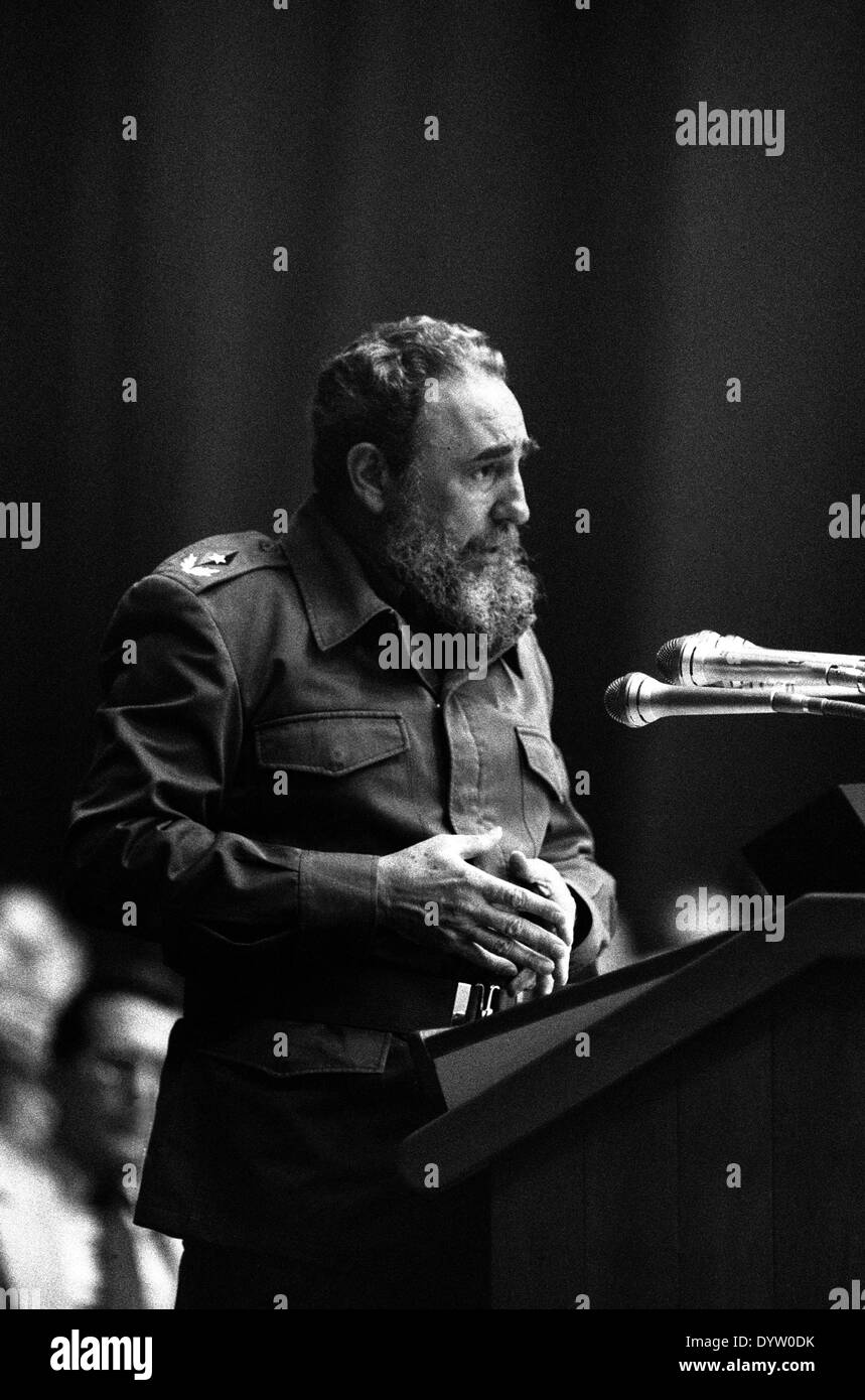 Fidel castro Black and White Stock Photos & Images - Alamy