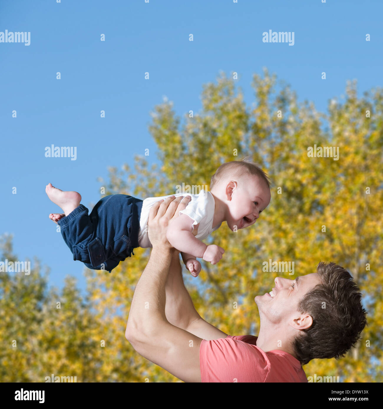 Lift baby hi-res stock photography and images - Alamy