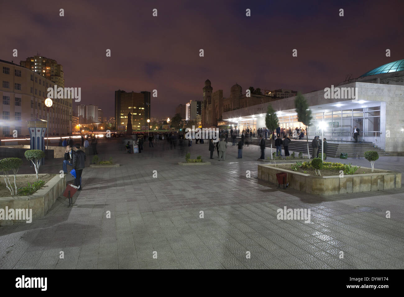 Baku metro hi-res stock photography and images - Alamy