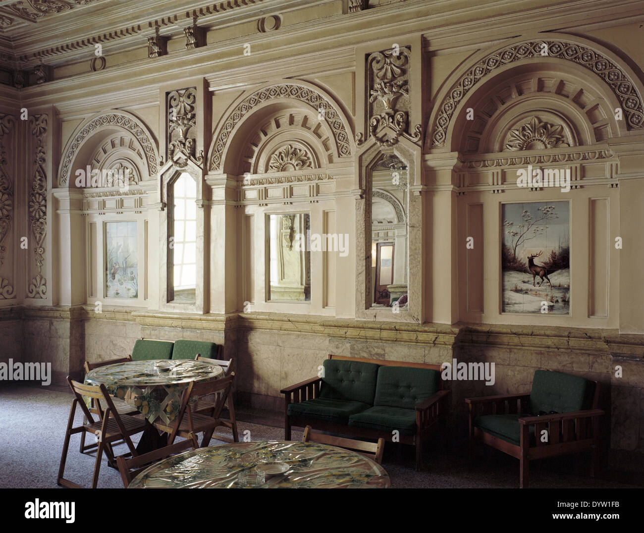 A Turkish bath (hamam) in Baku Stock Photo - Alamy