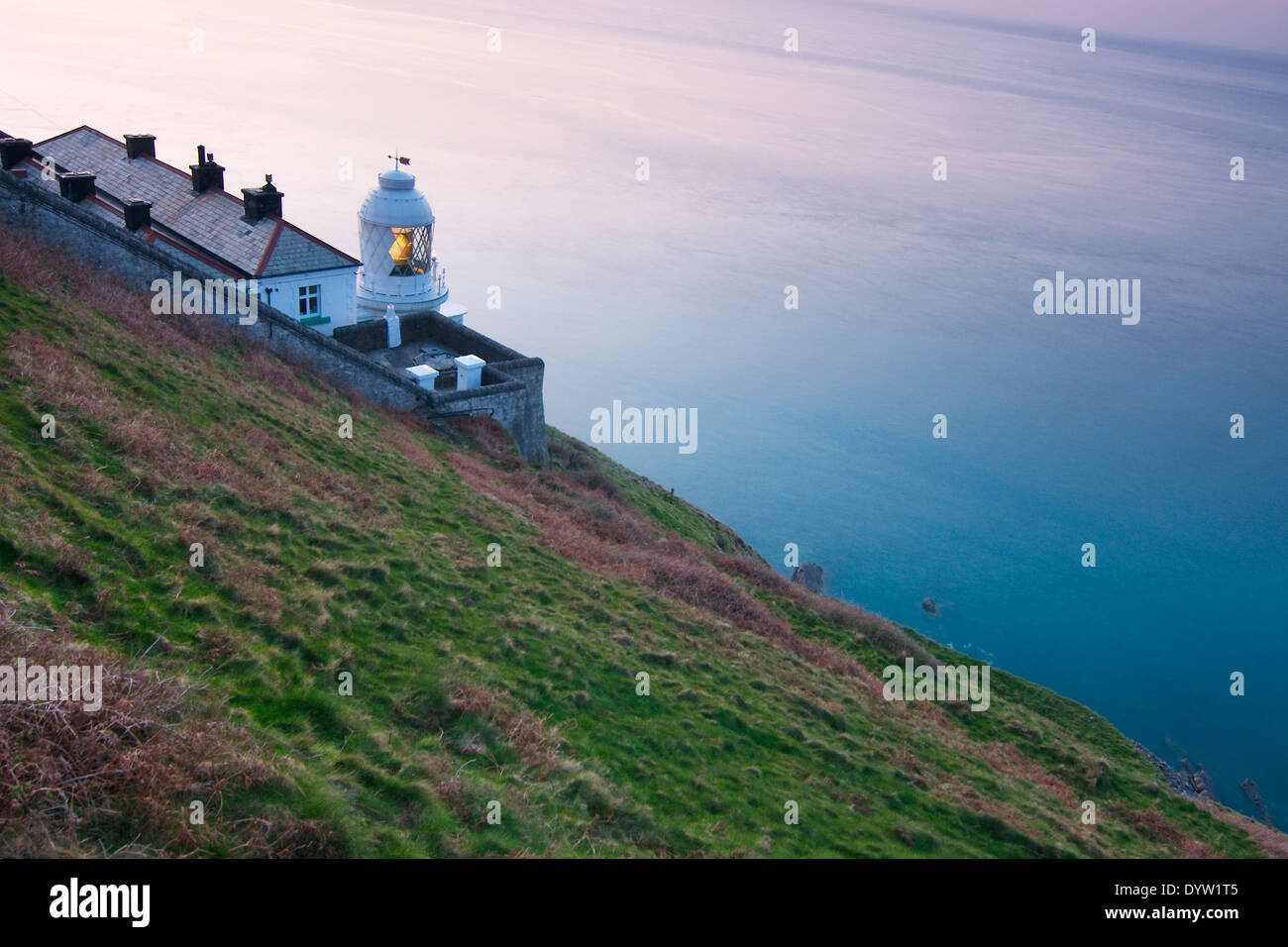 Foreland Point Lighthouse Stock Photos & Foreland Point Lighthouse ...