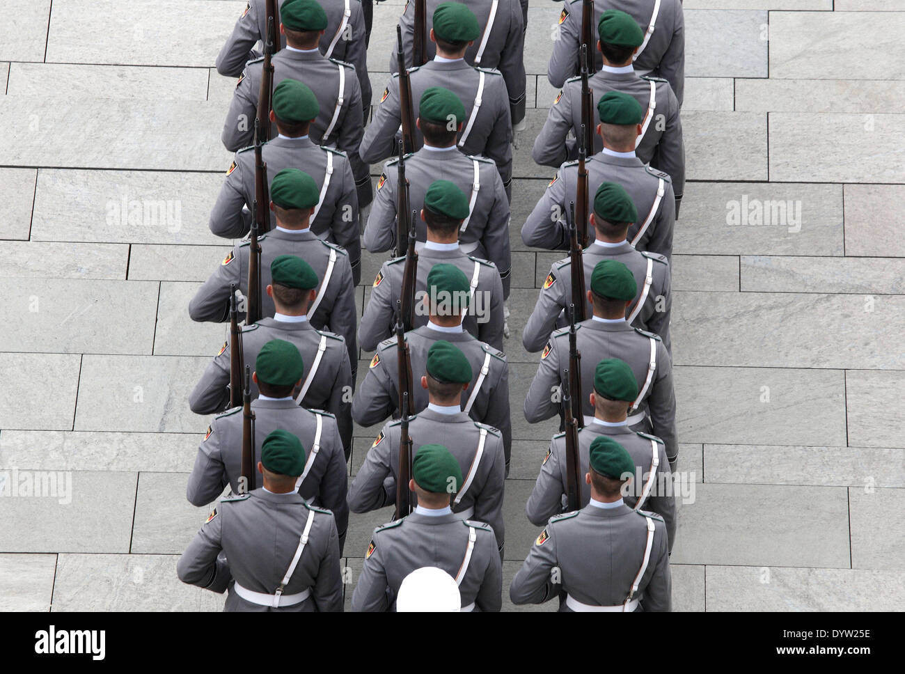 The Wachbataillon (Guard battalion) of the Bundeswehr Stock Photo - Alamy