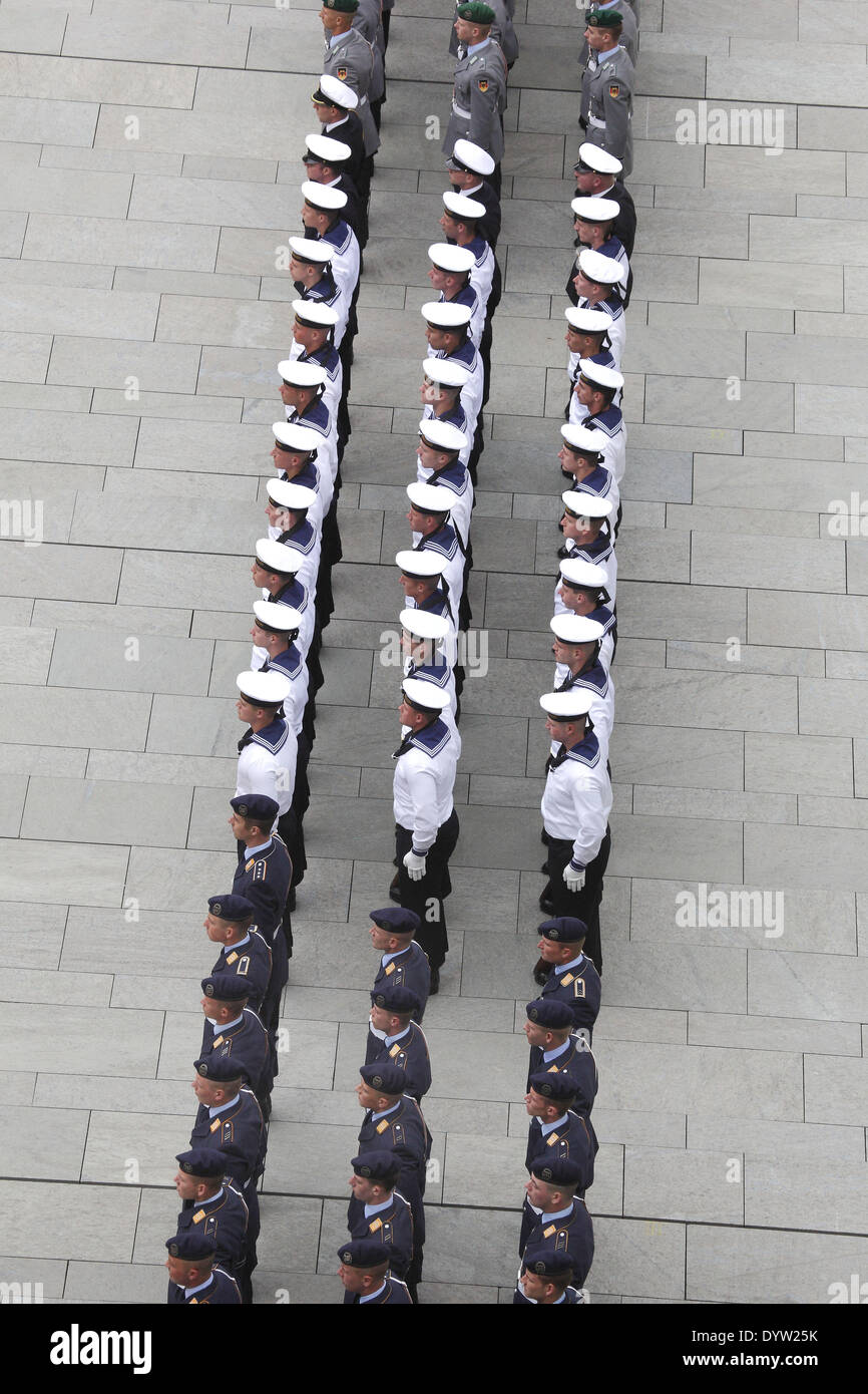 The Wachbataillon (Guard battalion) of the Bundeswehr Stock Photo - Alamy