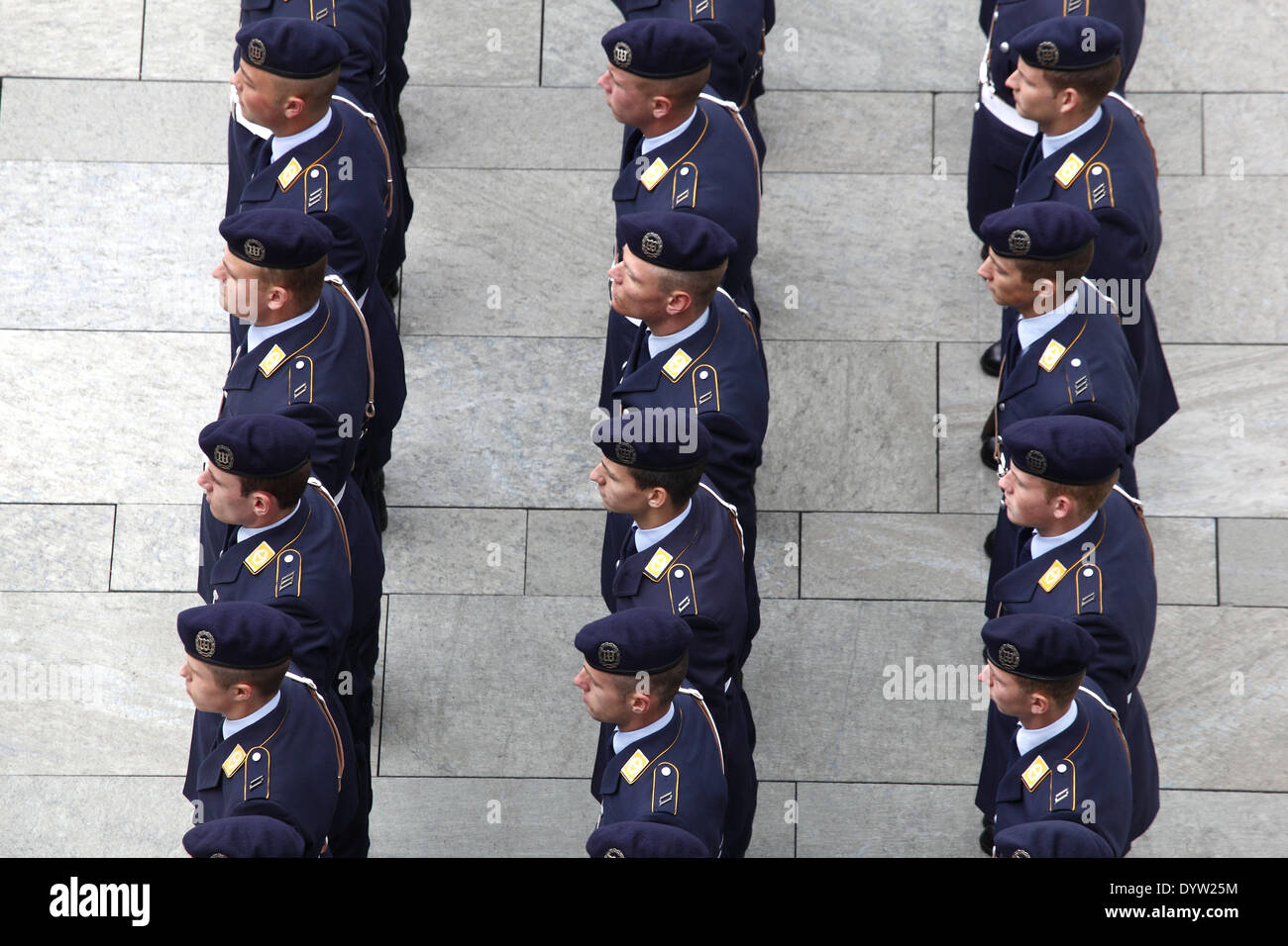 The Wachbataillon (Guard battalion) of the Bundeswehr Stock Photo - Alamy