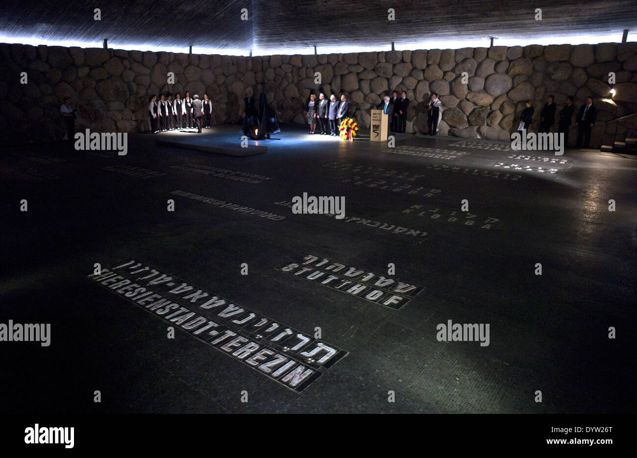 Chairman of the yad vashem directorate hi-res stock photography and ...