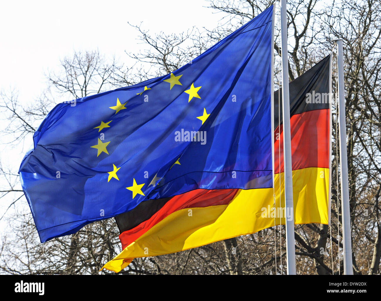 Flags european union hi-res stock photography and images - Alamy