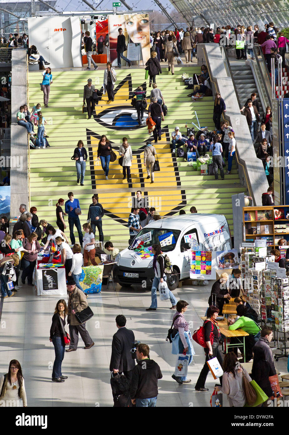 Leipzig book fair 2010 hi-res stock photography and images - Alamy