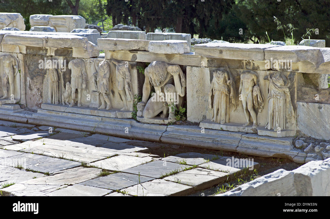 Theatre dionysus acropolis museum hi-res stock photography and images ...