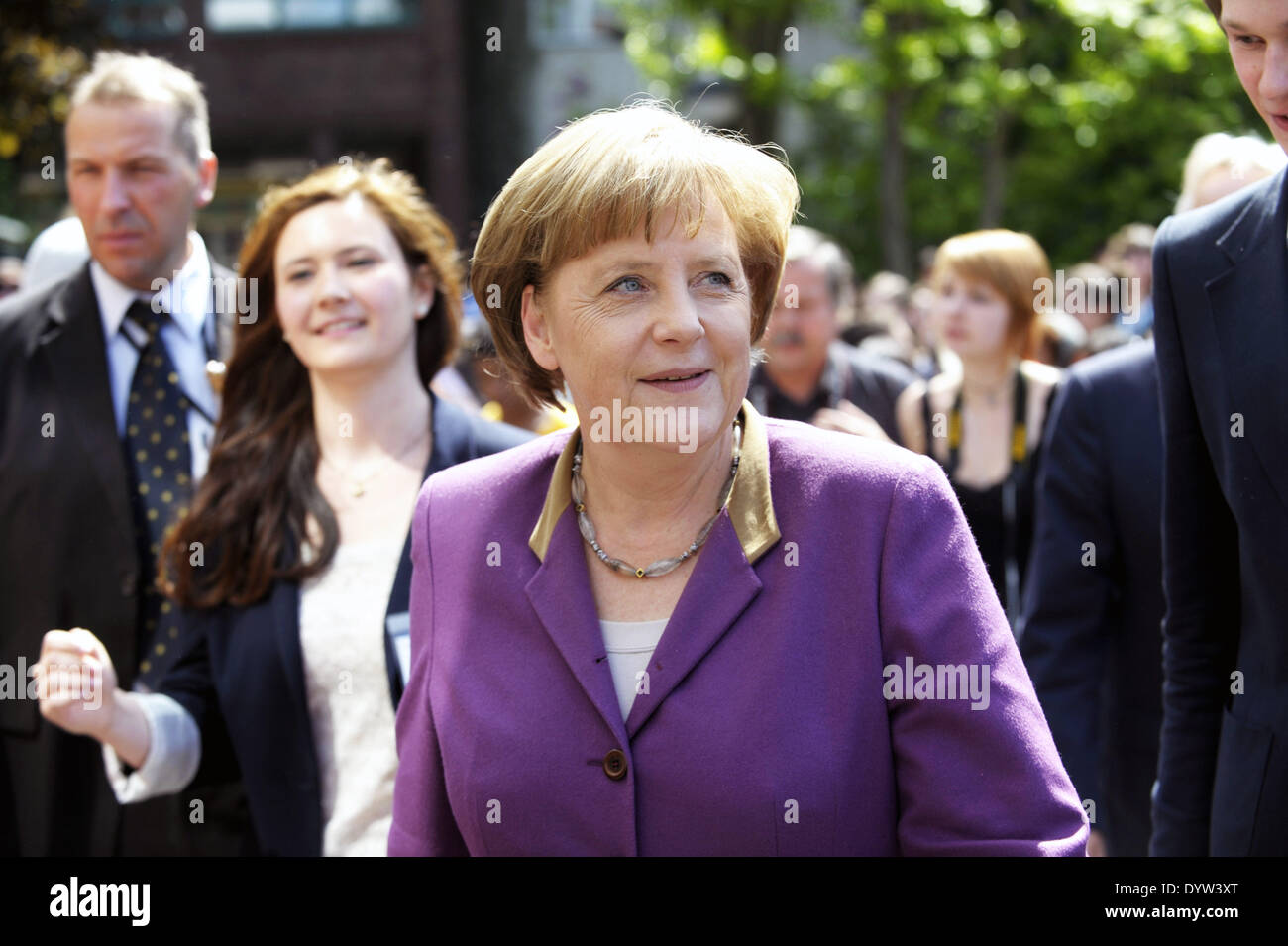 Crowd For Merkel High Resolution Stock Photography and Images - Alamy