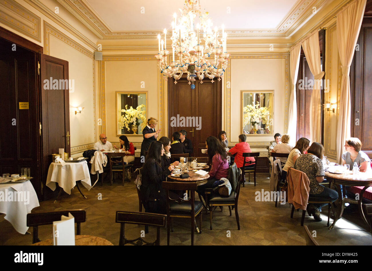 Cafe demel interior vienna austria hi-res stock photography and images ...