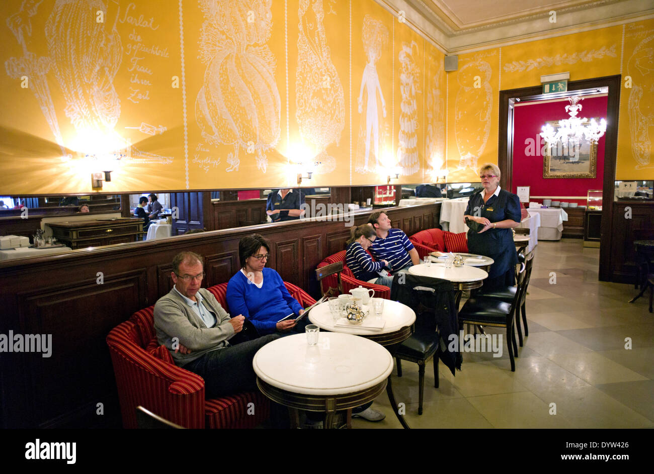 Cafe demel interior vienna austria hi-res stock photography and images ...