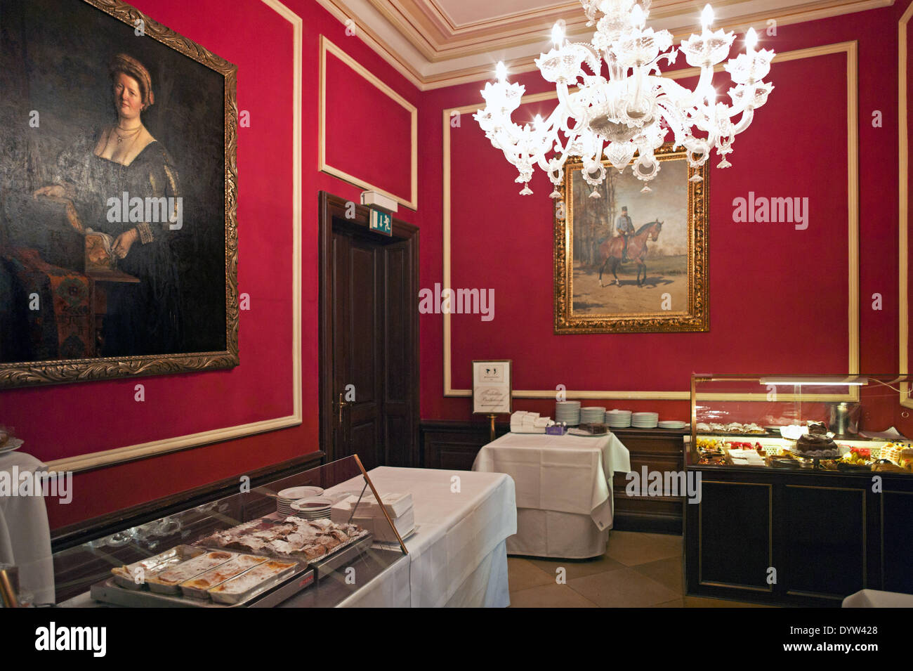 Cafe demel interior vienna austria hi-res stock photography and images ...