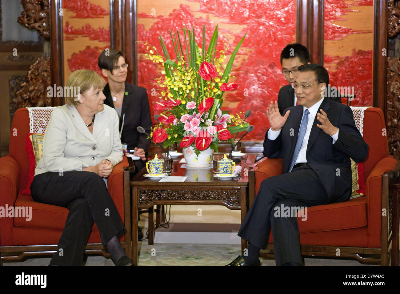 Premier of china li keqiang hi-res stock photography and images - Alamy