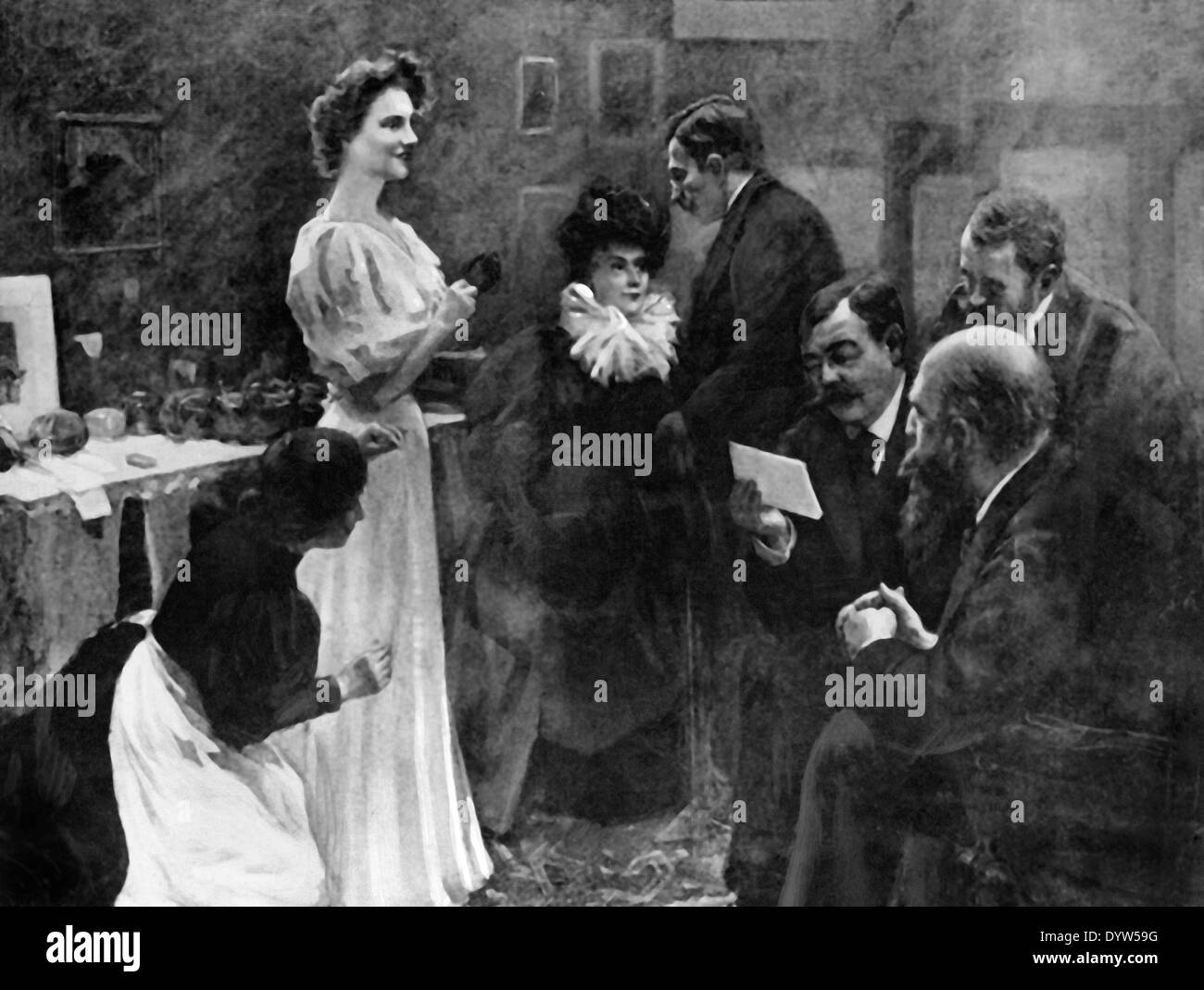 The singer yvette guilbert hi-res stock photography and images - Alamy