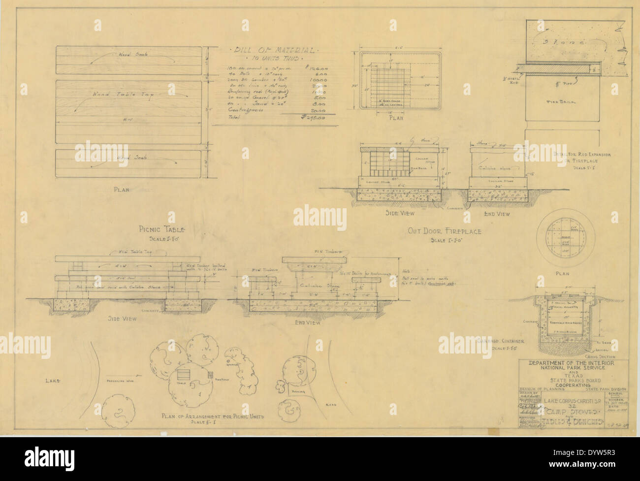 This map shows the planning and development of Lake Corpus Christi ...