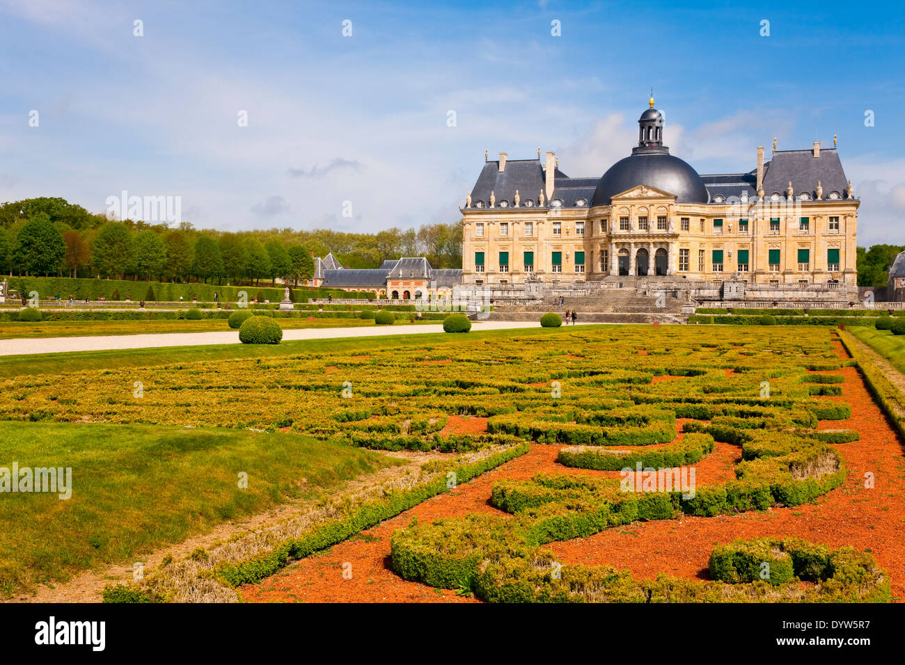 Chateau de Vaux Le Vicomte, France Stock Photo - Alamy