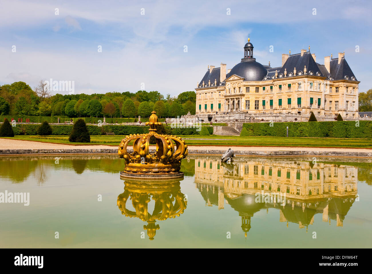 Chateau de Vaux Le Vicomte, France Stock Photo - Alamy