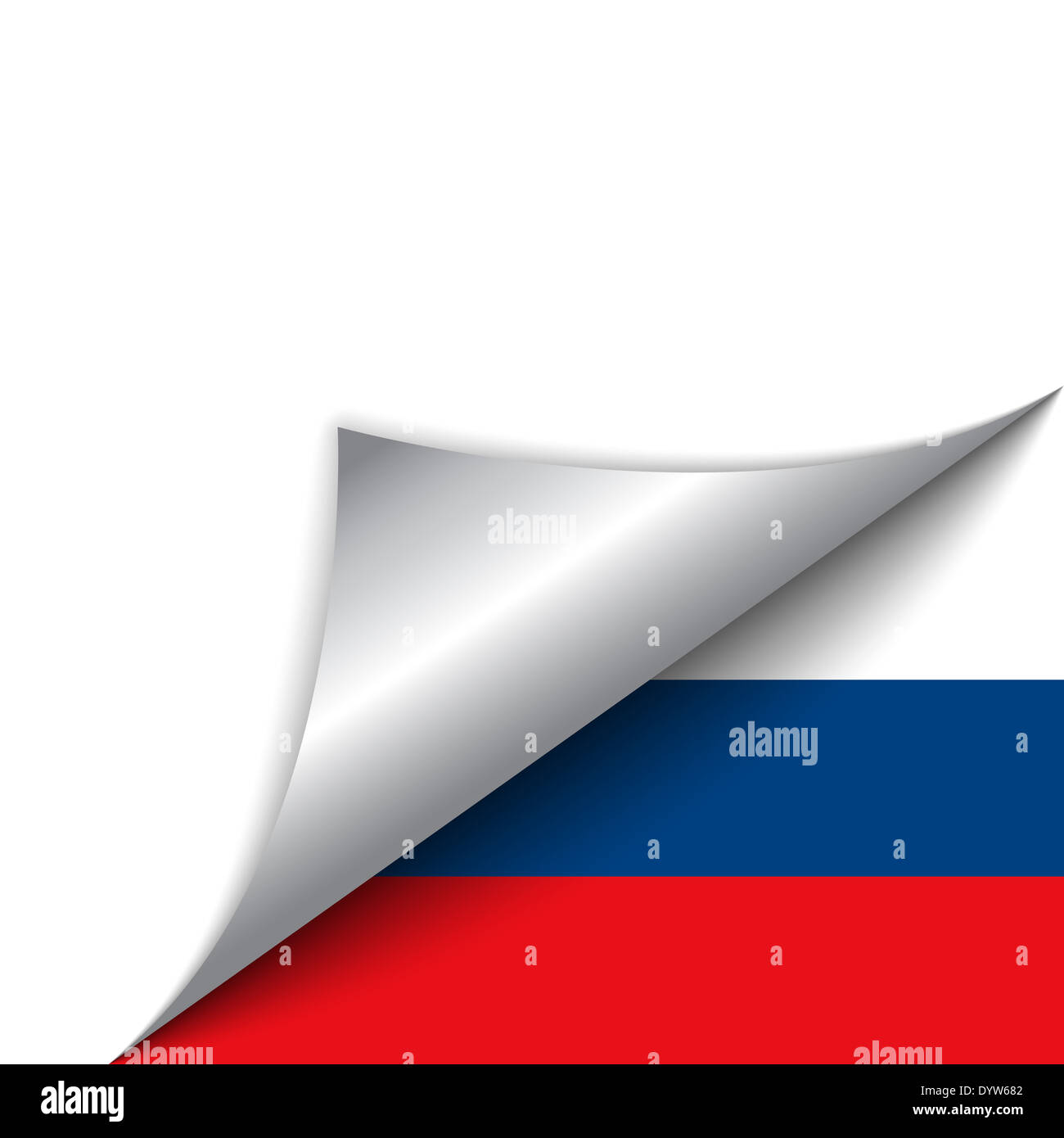 Russia country flag turning hi-res stock photography and images - Alamy