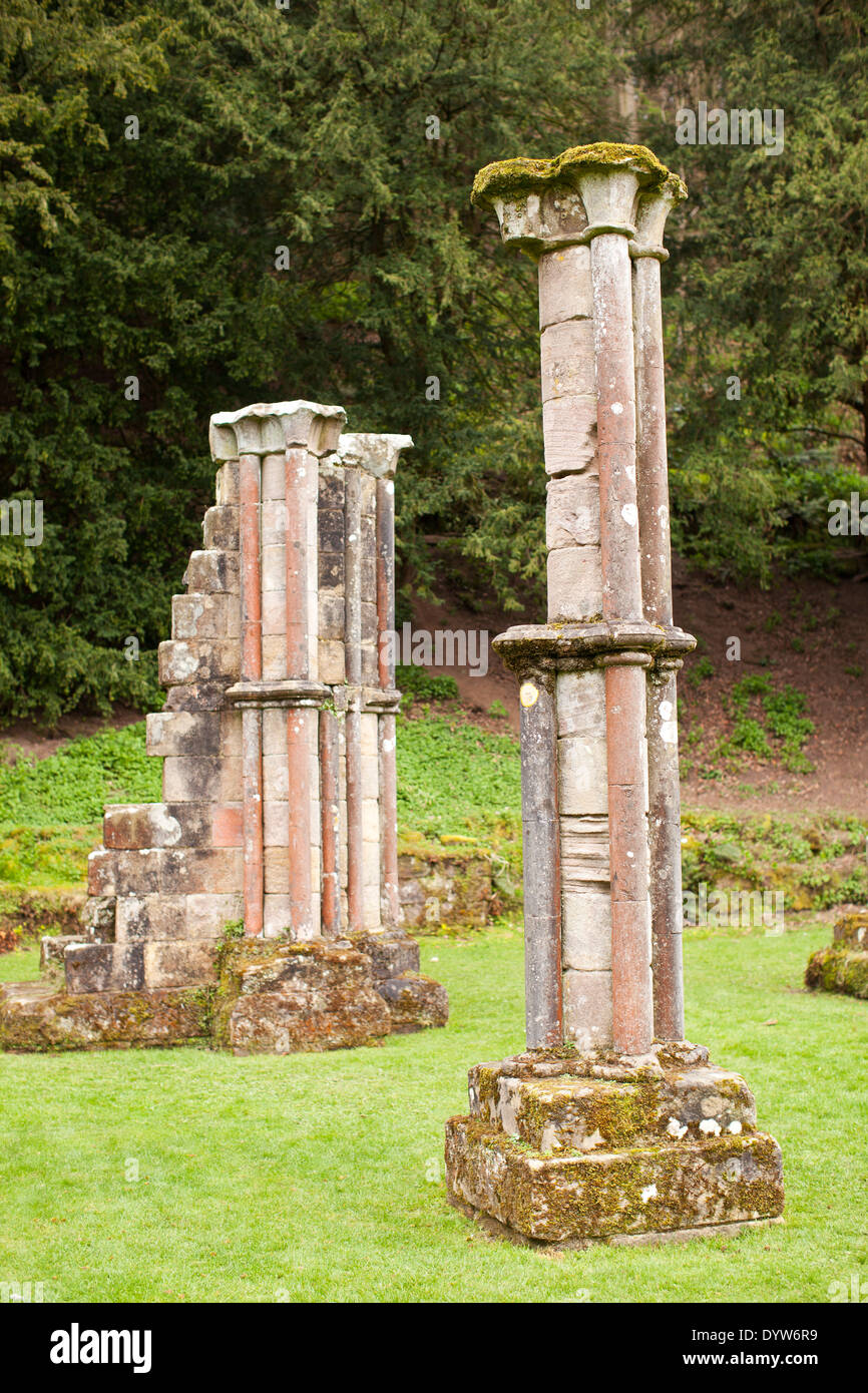 Old building columns Stock Photo - Alamy