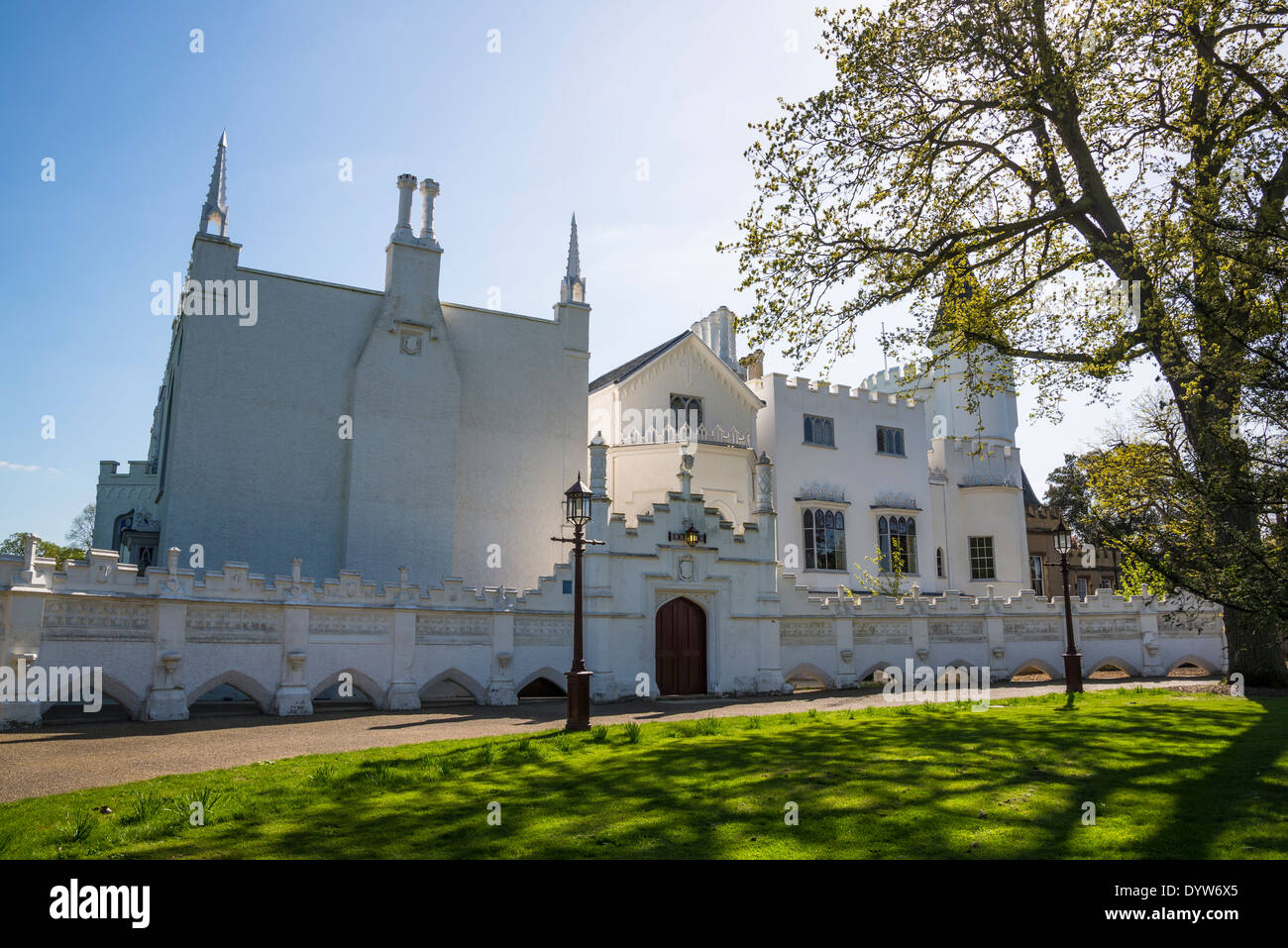 Strawberry Hill House, Horace Walpole's Gothic Castle, Twickenham ...