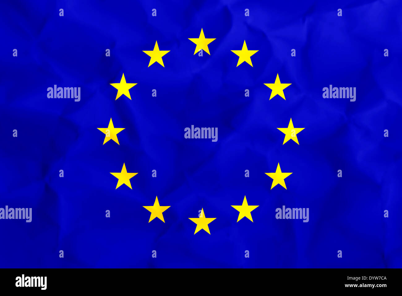Eu flag blue and gold stars hi-res stock photography and images - Alamy