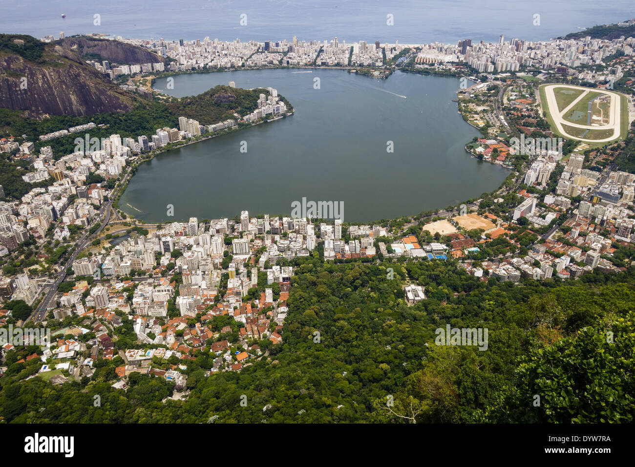 Ipanema lagoa rodrigo de hi-res stock photography and images - Alamy