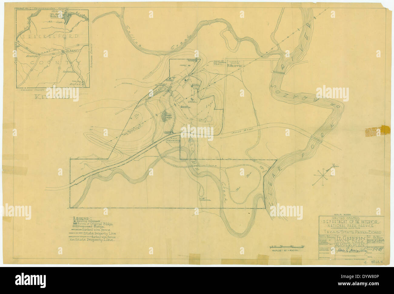 Fort Griffin State Historic Park in Texas preserves the historical site ...