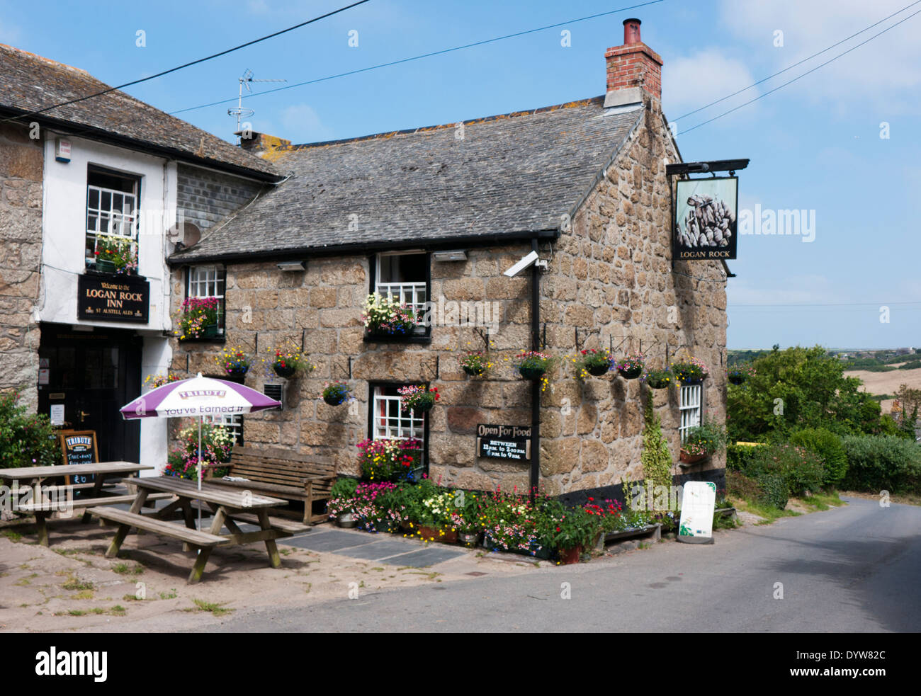 Logan rock cornwall hi-res stock photography and images - Alamy