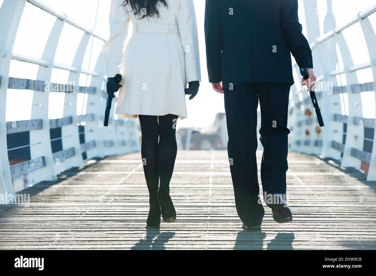 Gangster couple hi-res stock photography and images - Alamy