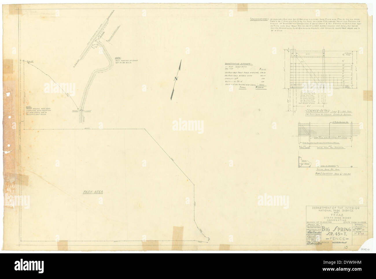 Big Spring State Park, located in Texas, is a historic site developed ...