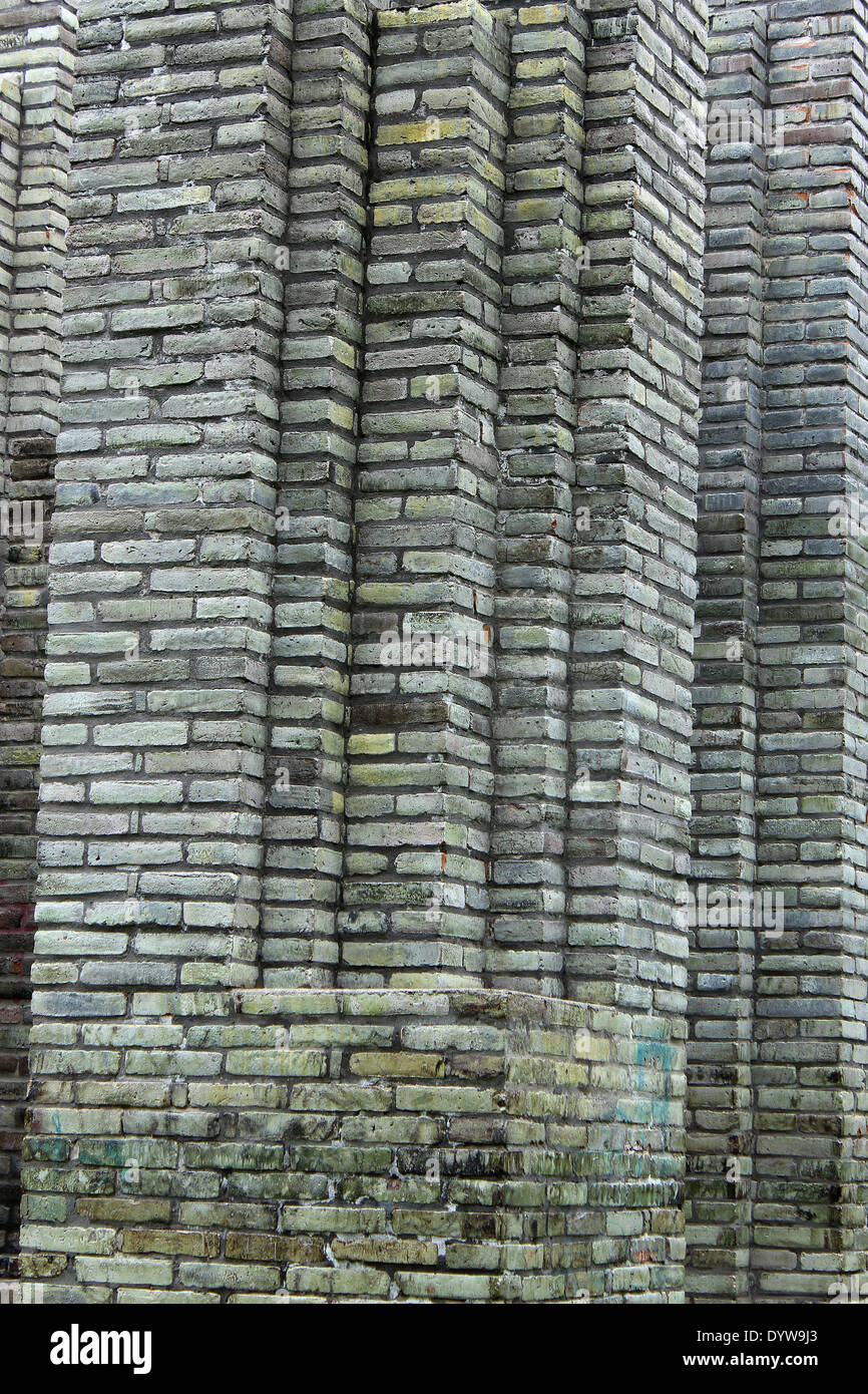 A brick wall in a building in a park in Quito, Ecuador Stock Photo - Alamy