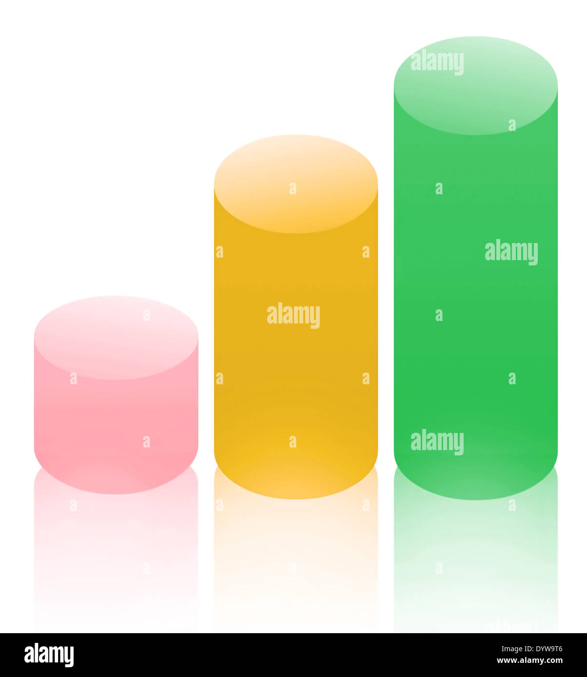 Cylindrical columns Cut Out Stock Images & Pictures - Alamy