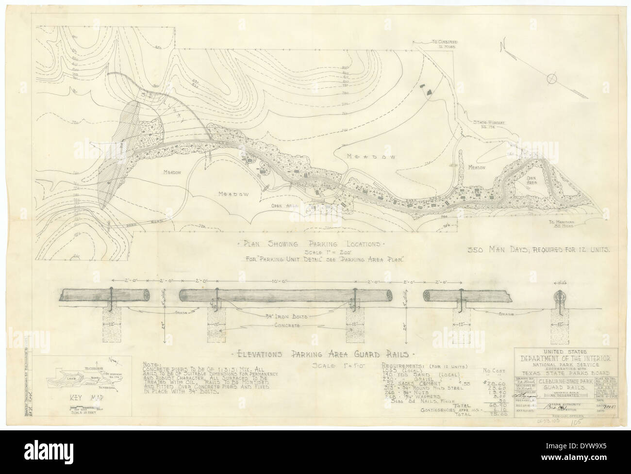Map of cleburne hi-res stock photography and images - Alamy