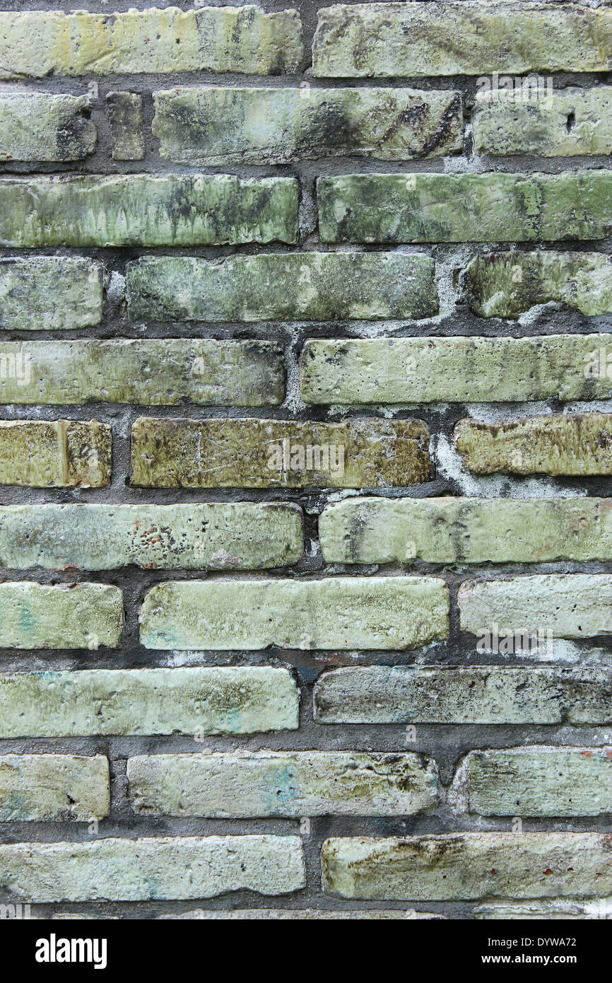 A brick wall in a building in a park in Quito, Ecuador Stock Photo - Alamy