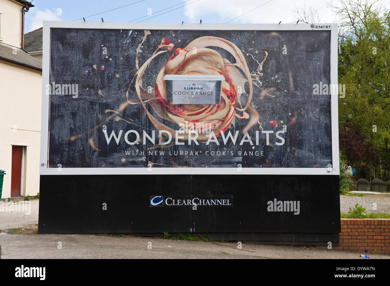 New Lurpak Cooking Range advertising billboard on JCDecaux roadside ...