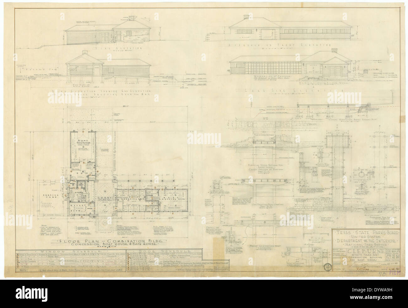 Map of cleburne texas hi-res stock photography and images - Alamy