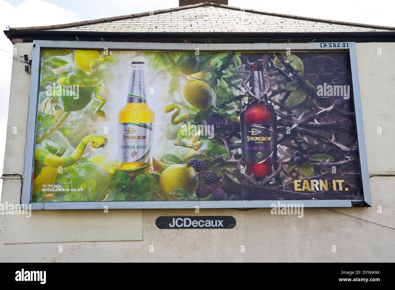 Bulmers cider advert hi-res stock photography and images - Alamy