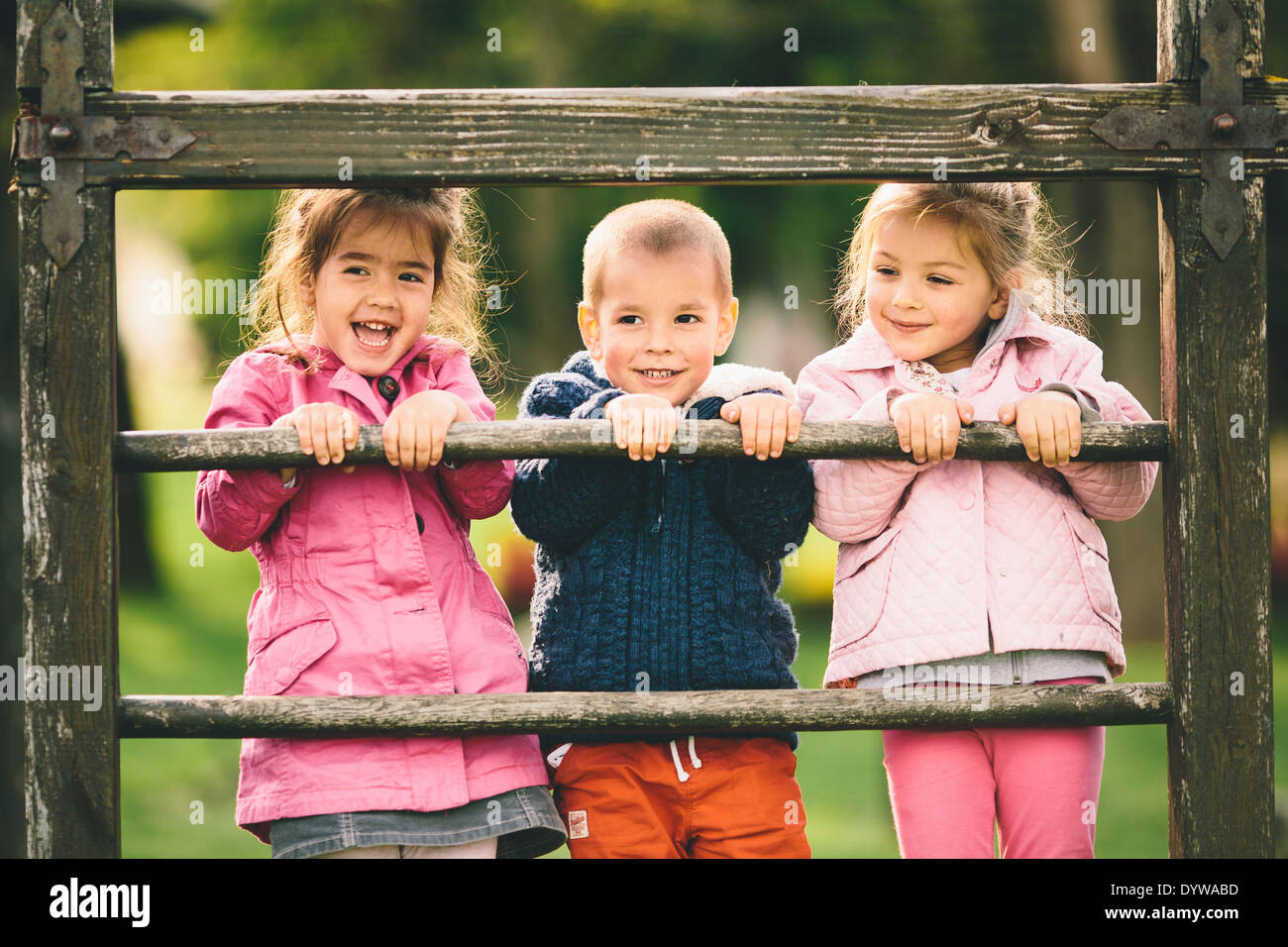 Kids having fun Stock Photo - Alamy