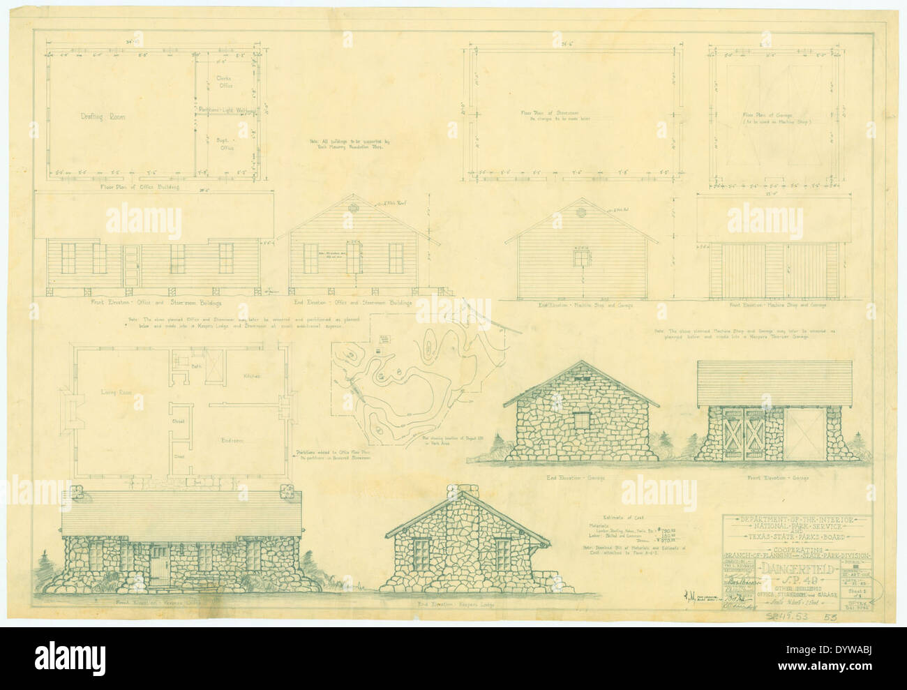 This historical photograph shows the work of the Civilian Conservation ...