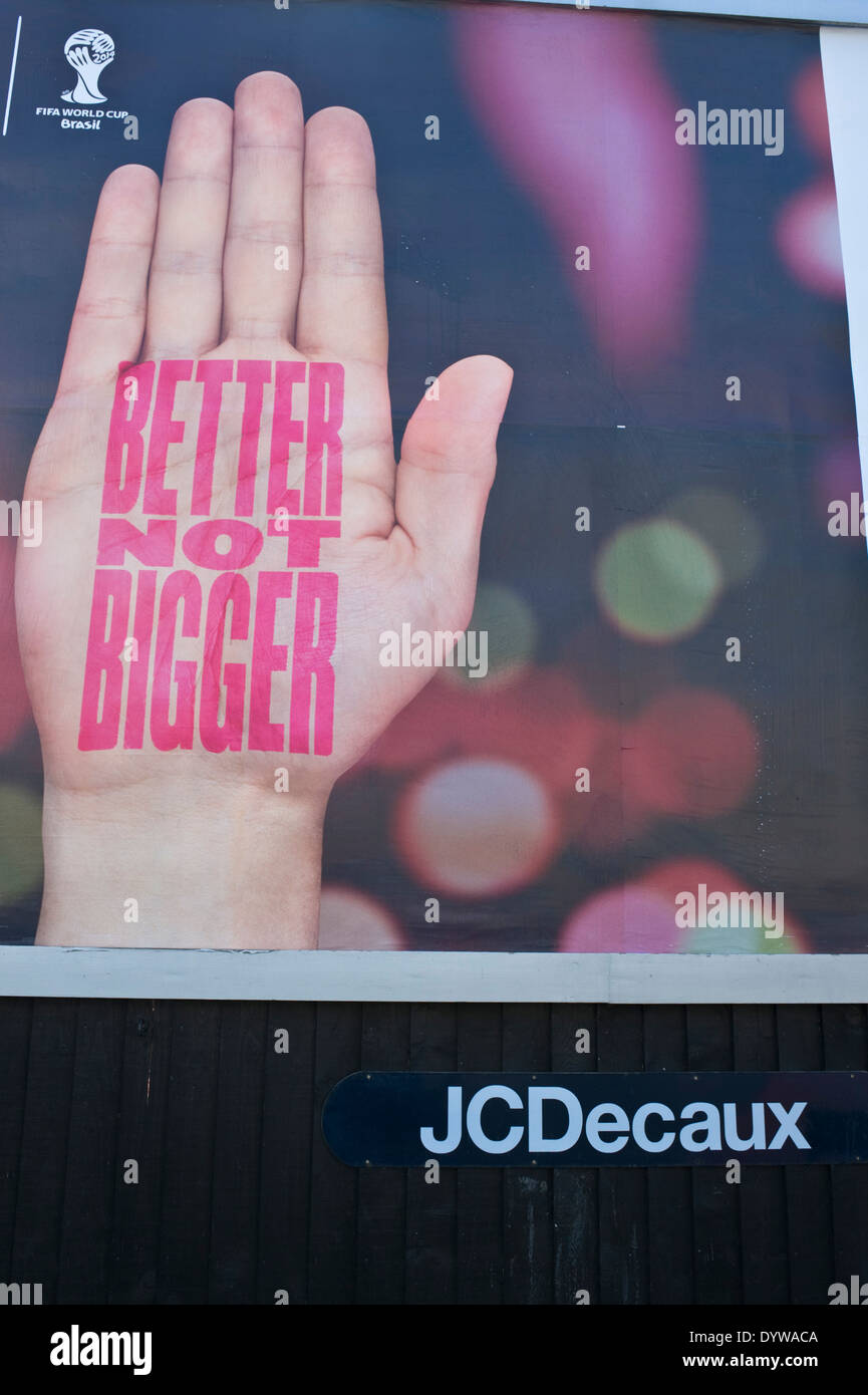 Phone advert poster hi-res stock photography and images - Alamy