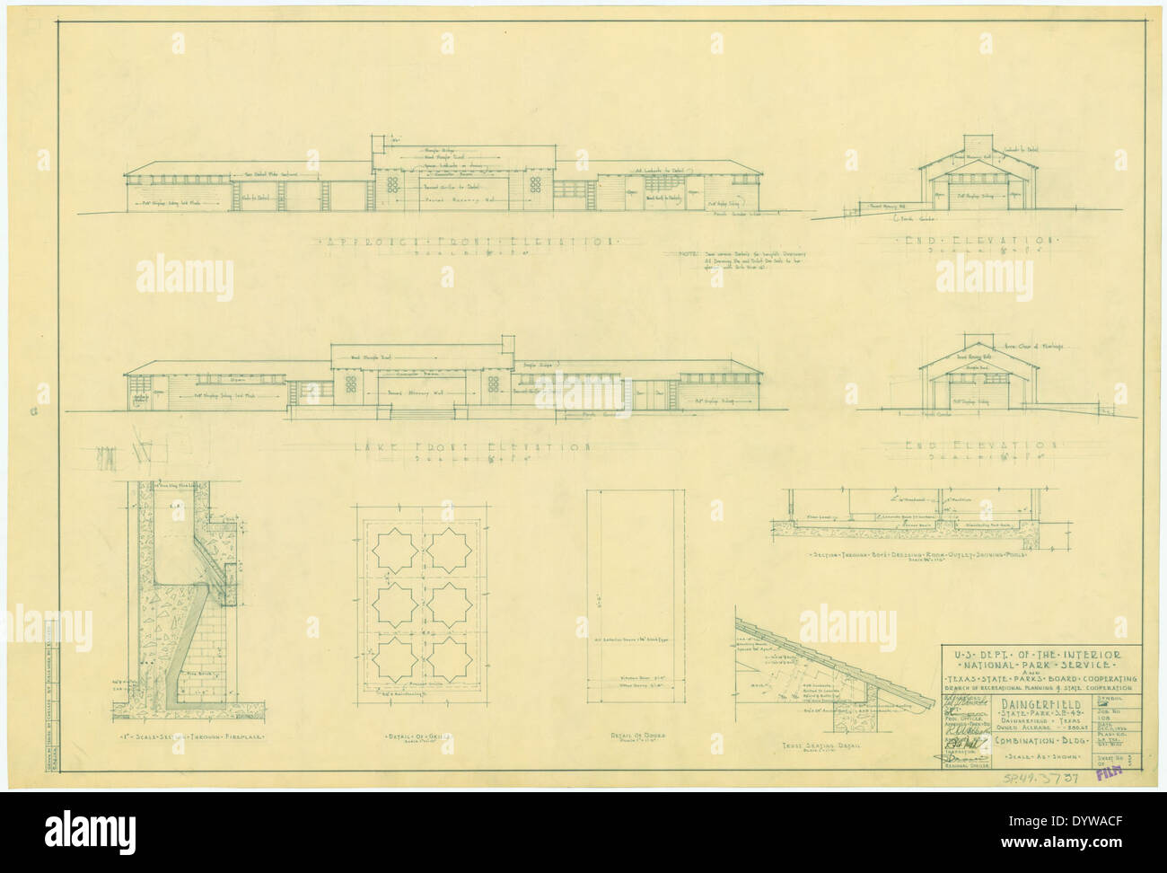 Map of daingerfield hi-res stock photography and images - Alamy