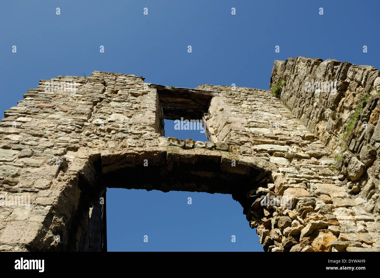 Medieval stone defensive Walls of Southampton UK Stock Photo - Alamy