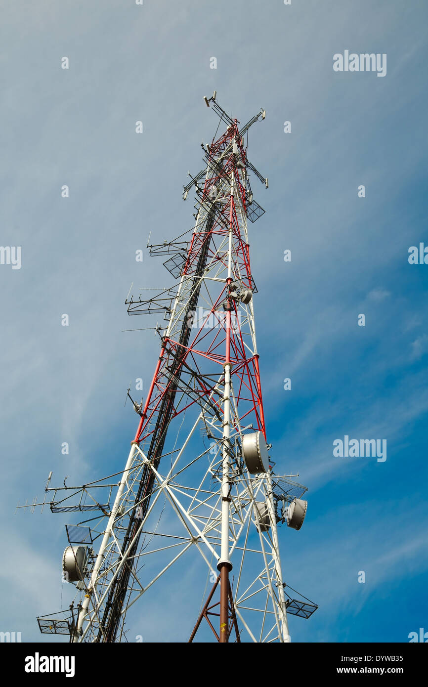 Aerial transmitter hi-res stock photography and images - Alamy