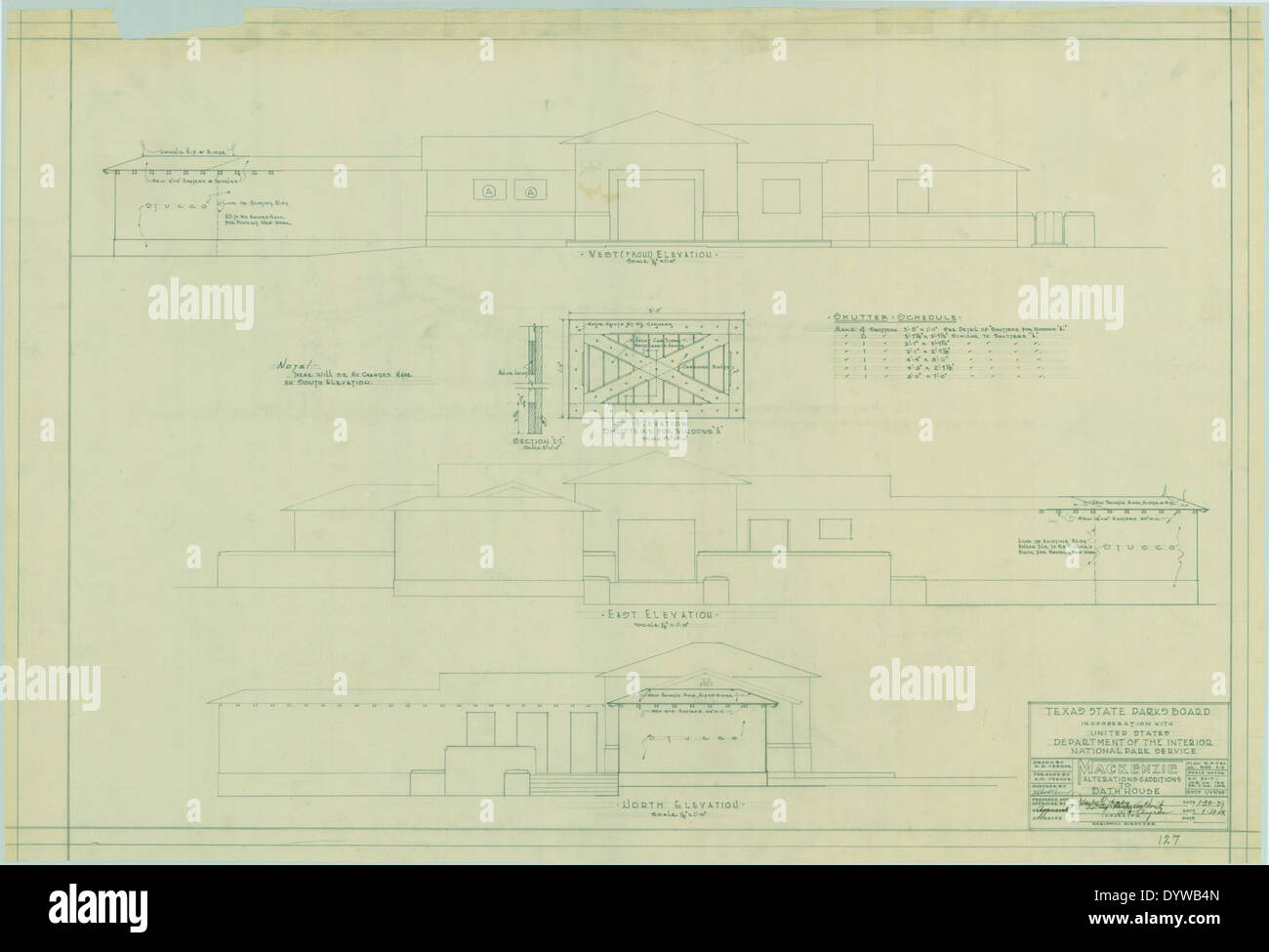 This image captures the history of Mackenzie State Park, Texas ...
