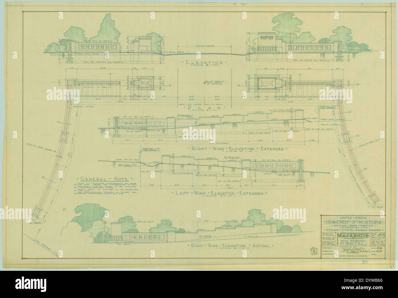This image shows the Civilian Conservation Corps (CCC) at Mackenzie ...