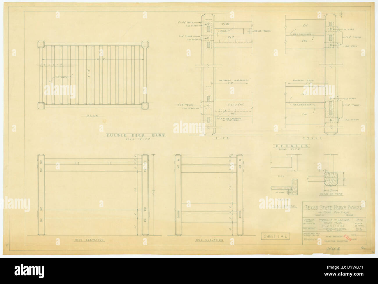 A historic photograph showing the Civilian Conservation Corps (CCC) at ...