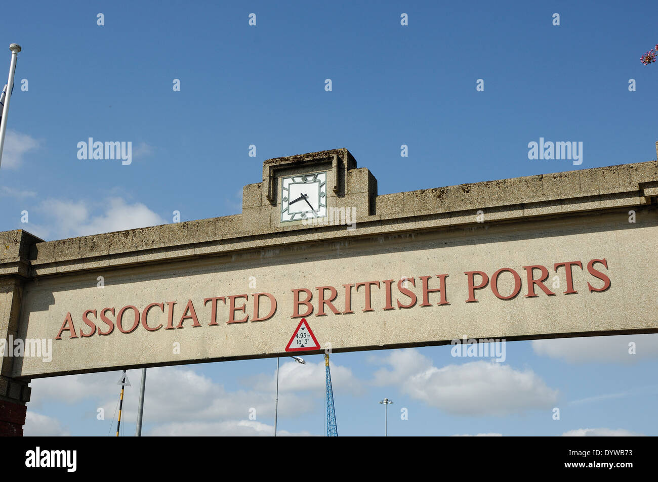 Associated British Ports, Southampton UK Stock Photo - Alamy